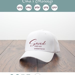Saved SVG Definition of Saved SVG Salvation SVG Christian Svg Digital ...