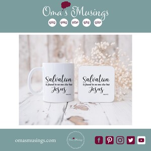 Salvation SVG Bible Verse SVG Jesus SVG Christian Svg Acts - Etsy