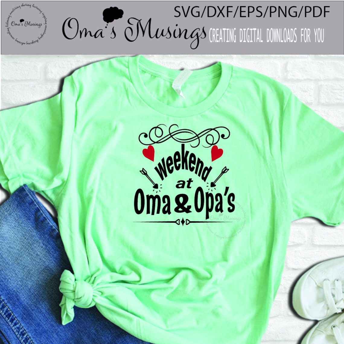 Oma SVG Opa SVG Oma and Opa SVG Weekend at Oma and - Etsy Canada