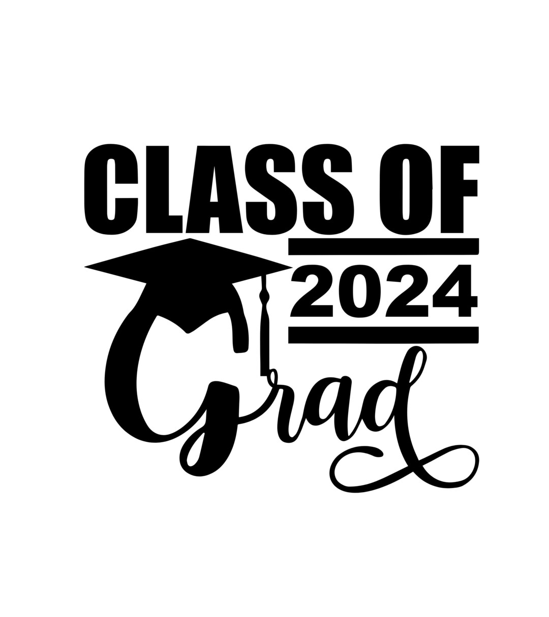Class of 2024 Graduation 2024, Class of 2024 Shirt, 2024 Grad SVG File ...