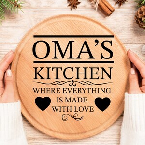 Oma SVG - Oma Kitchen SVG - Oma Kitchen Decor SVG - Oma Gift Svg - Oma ...
