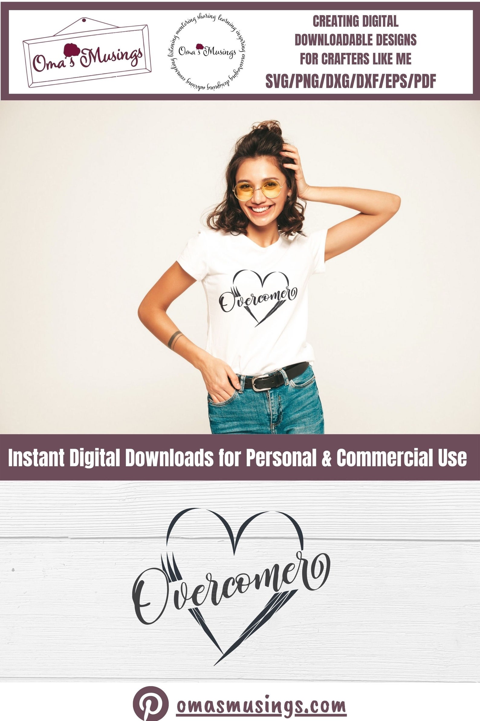 Overcomer Heart SVG Overcomer Saying SVG Overcomer SVG - Etsy