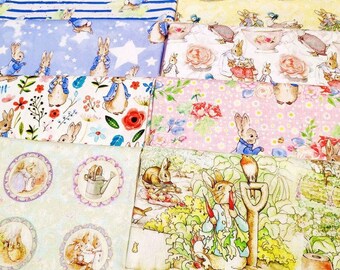 Peter Rabbit Fabric | Etsy