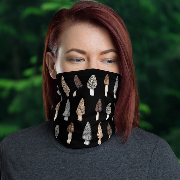 Morel Mushroom Mask - Etsy