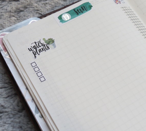 Long Stalogy Checklists sits on every other line fits 5mm grid or lined ...