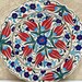 7'' Handmade Turkish Ceramic for Wall Decor, Decorative Wall Plate ...