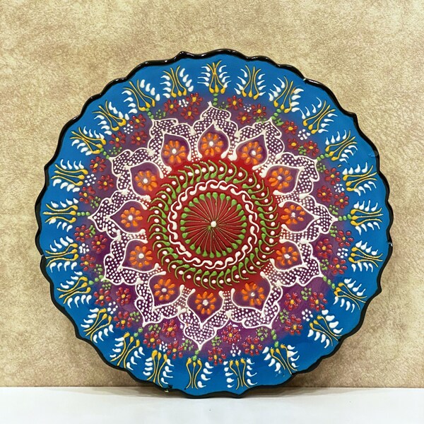 Mandala Plate - Etsy