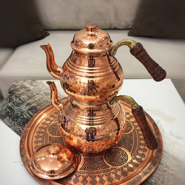 Copper Tea Pot - Etsy