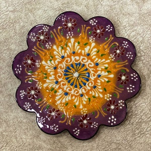 Decorative Tile Kitchen Trivet 7, Tile Trivet, Ceramic Trivet, Turkish ...