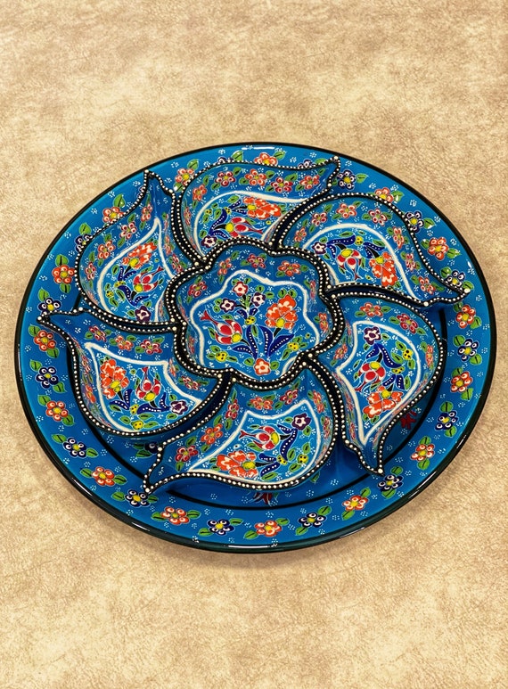 Handmade Turkish Breakfast Set Decorative Bowl Set Colorful | Etsy