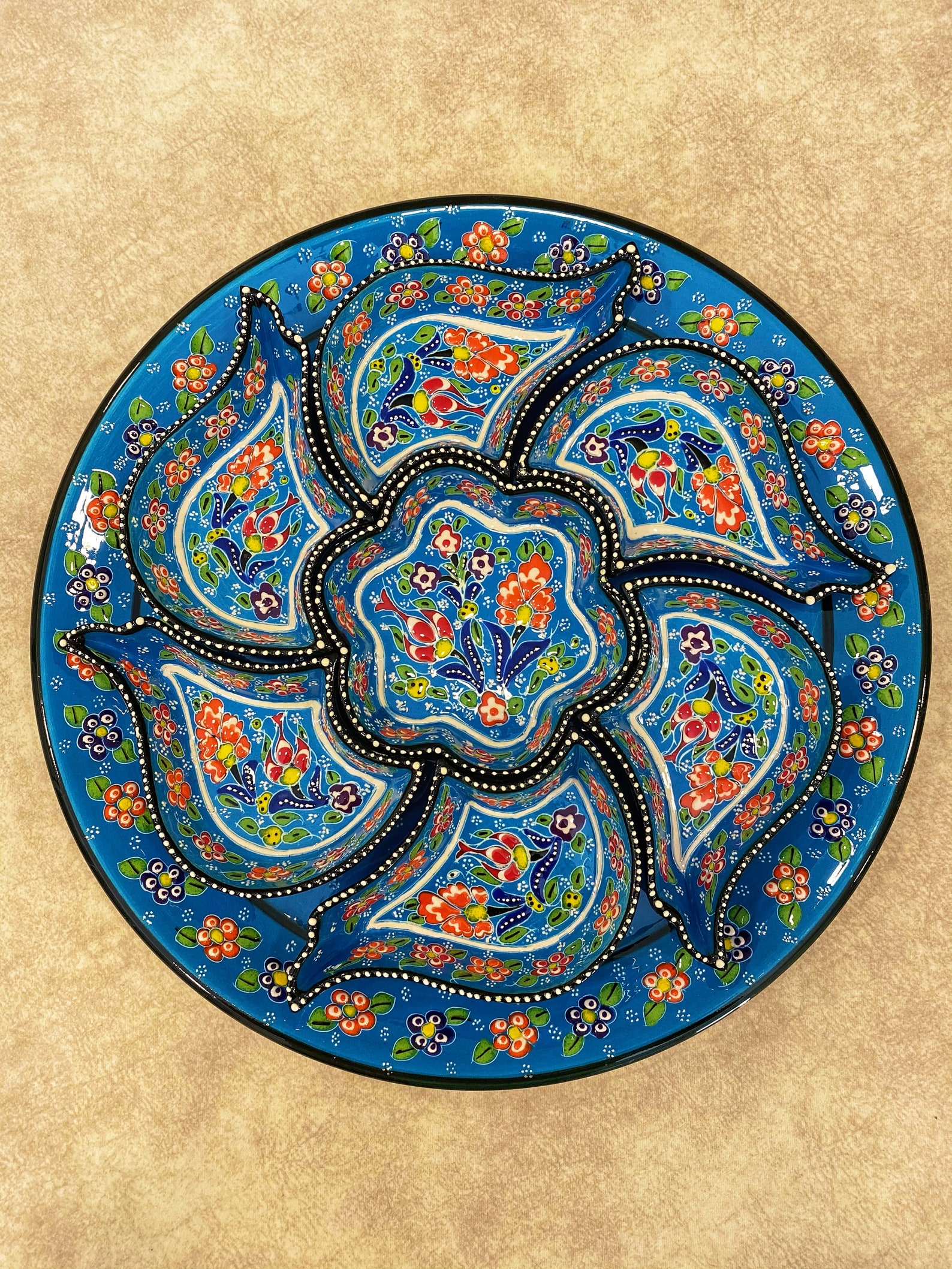 Handmade Turkish Breakfast Set Decorative Bowl Set Colorful | Etsy