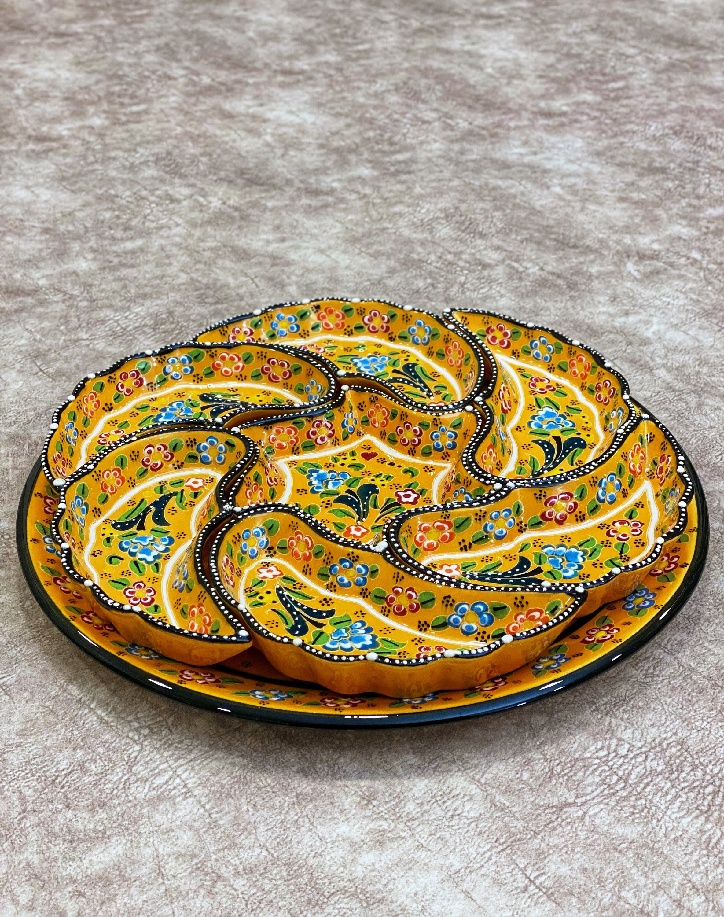 Turkish Ceramic Breakfast Set Ceramic Breakfast Bowls With - Etsy