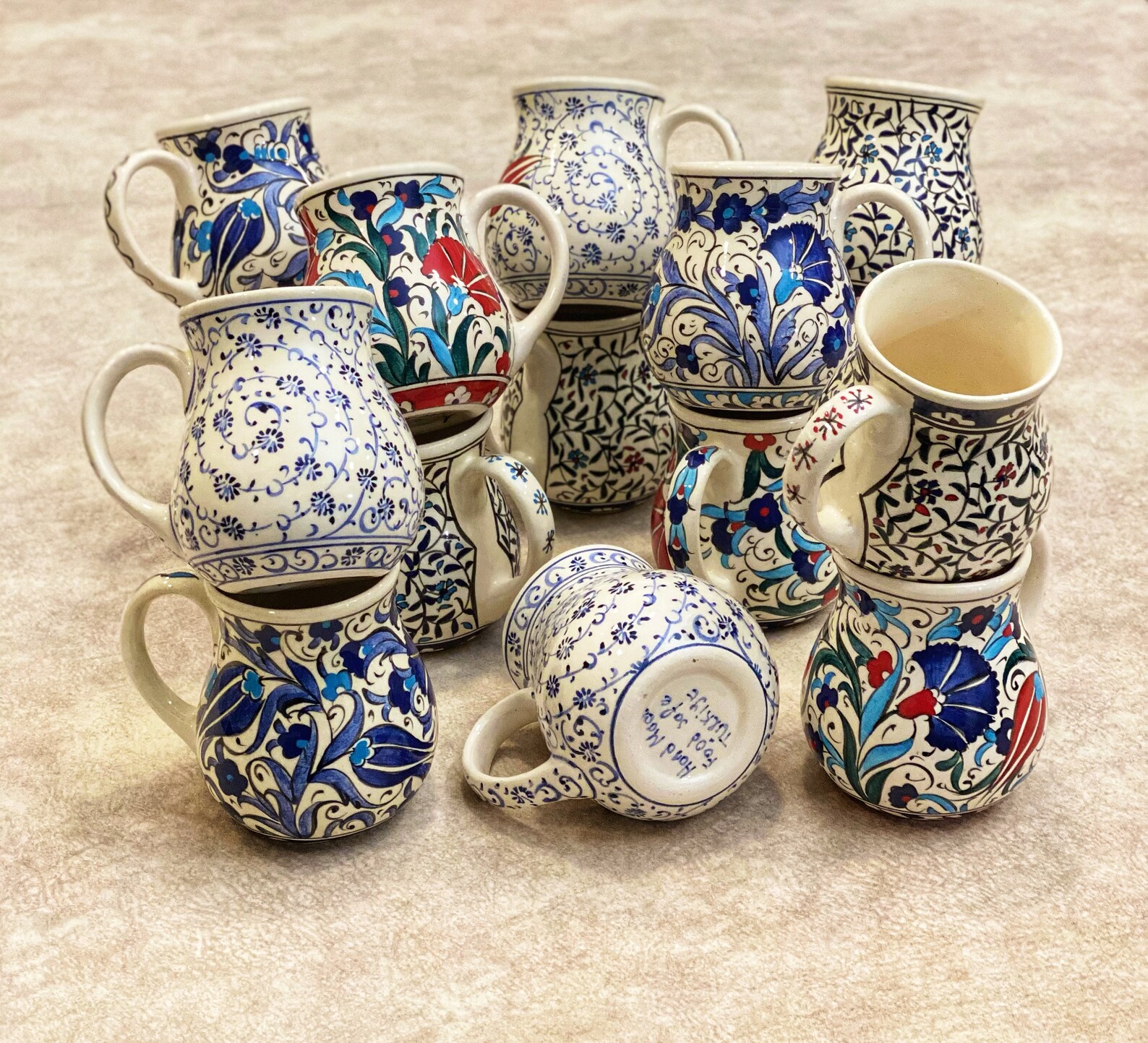 Turkish Ceramic Coffee Mug Handmade Ceramic Espresso Mug - Etsy