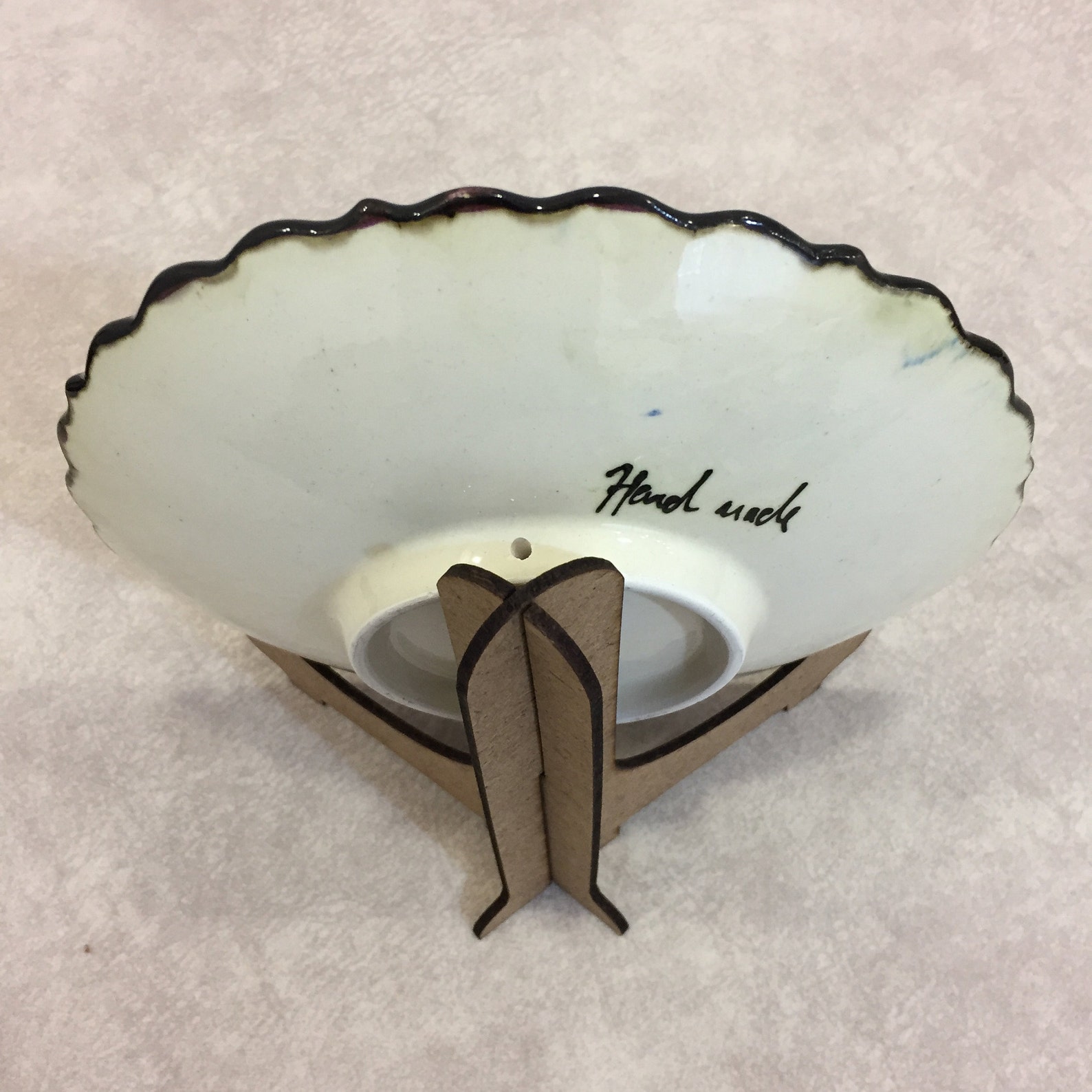 Decorative Ceramic Wall Plate 7'' Dessert Plate | Etsy