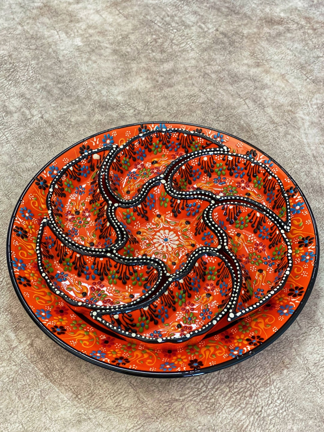 Turkish Breakfast Bowl Set, Turkish Ceramic Bowl Set, Appetizer Dishes ...