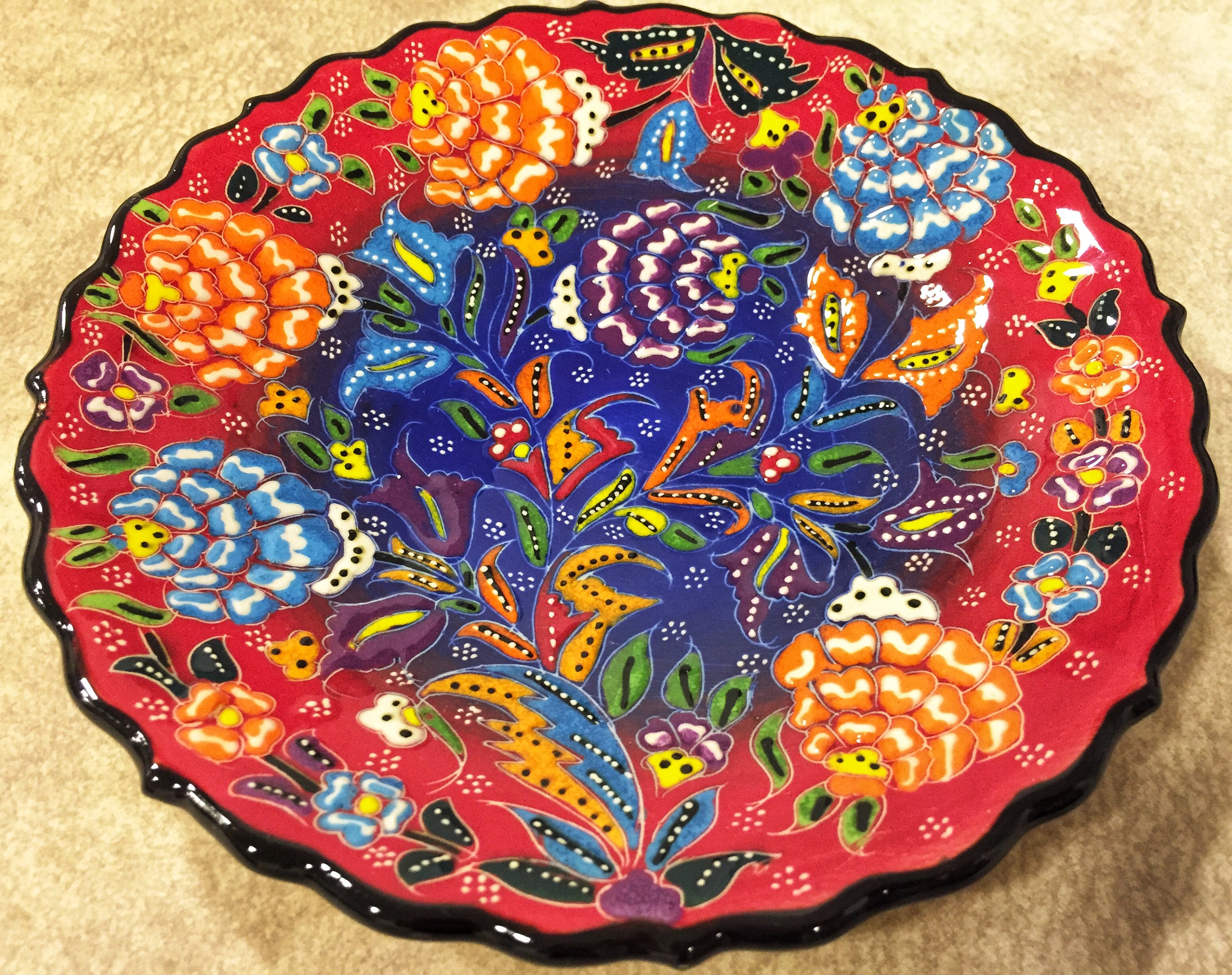 Decorative Ceramic Plate 7''Ceramic PlatterDessert | Etsy