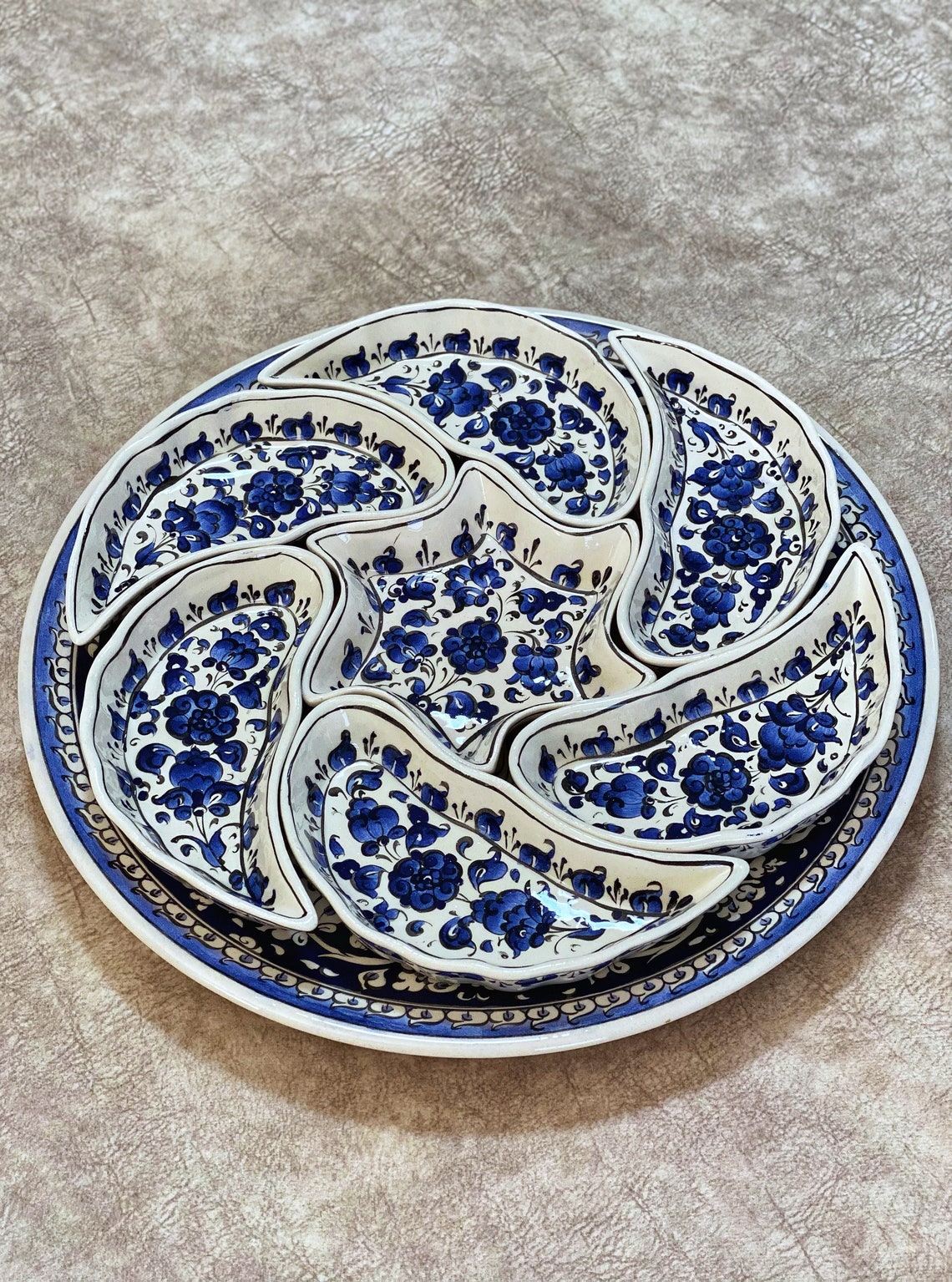 Handmade Turkish Breakfast Set Decorative Bowl Set Colorful - Etsy