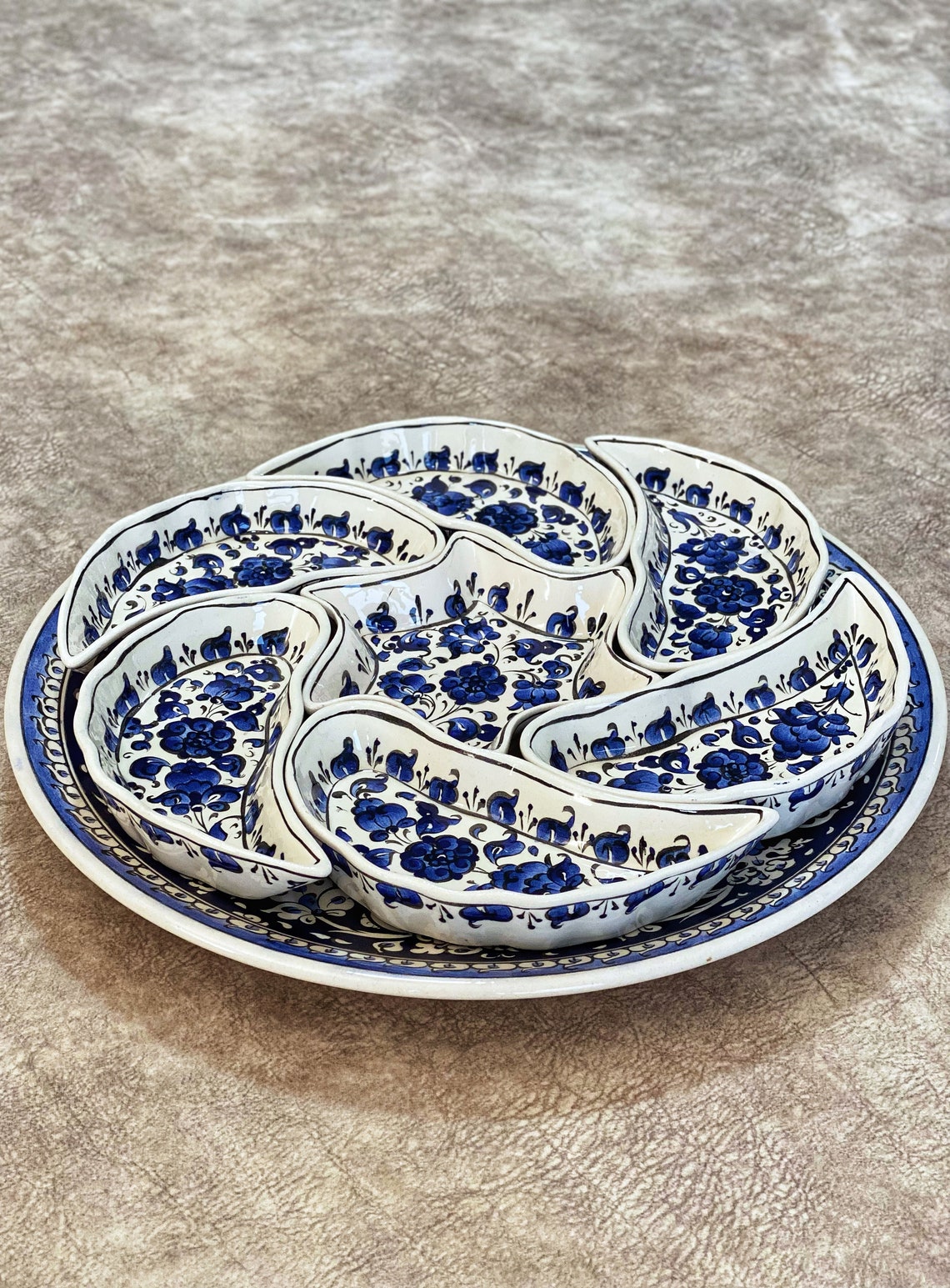 Handmade Turkish Breakfast Set Decorative Bowl Set Colorful - Etsy