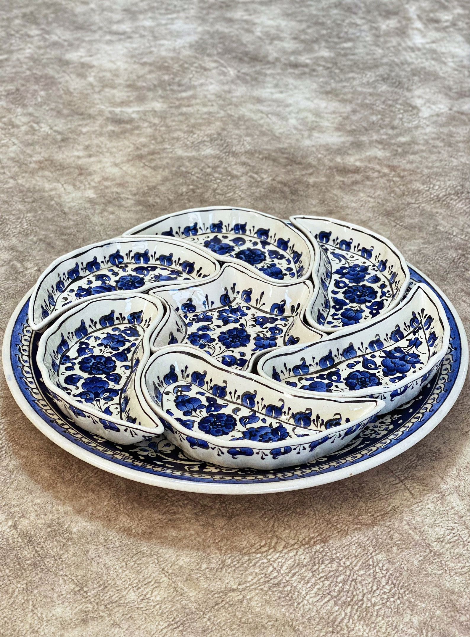 Handmade Turkish Breakfast Set Decorative Bowl Set Colorful - Etsy