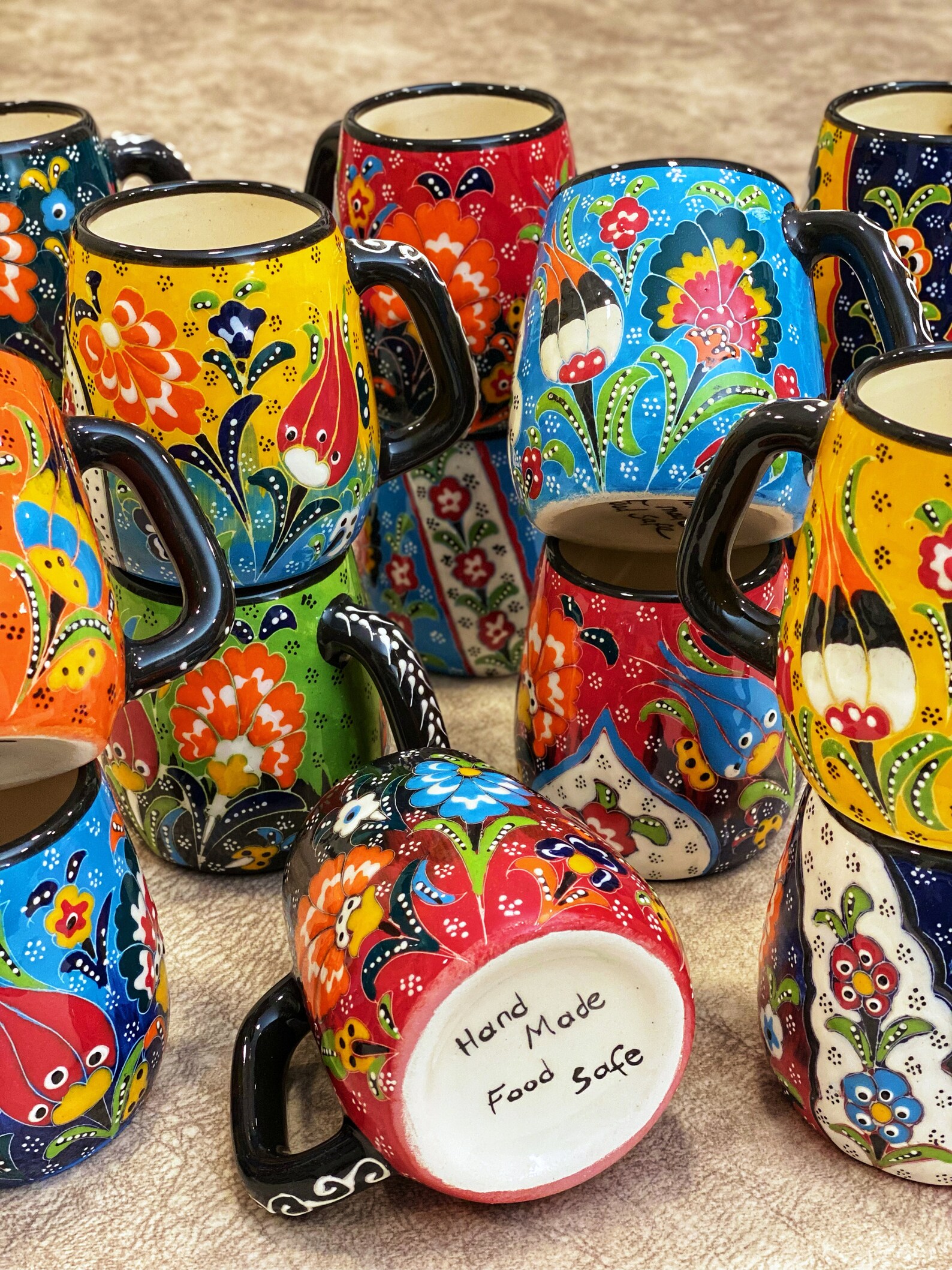 Turkish Ceramic Coffee Mug Handmade Ceramic Espresso Mug - Etsy