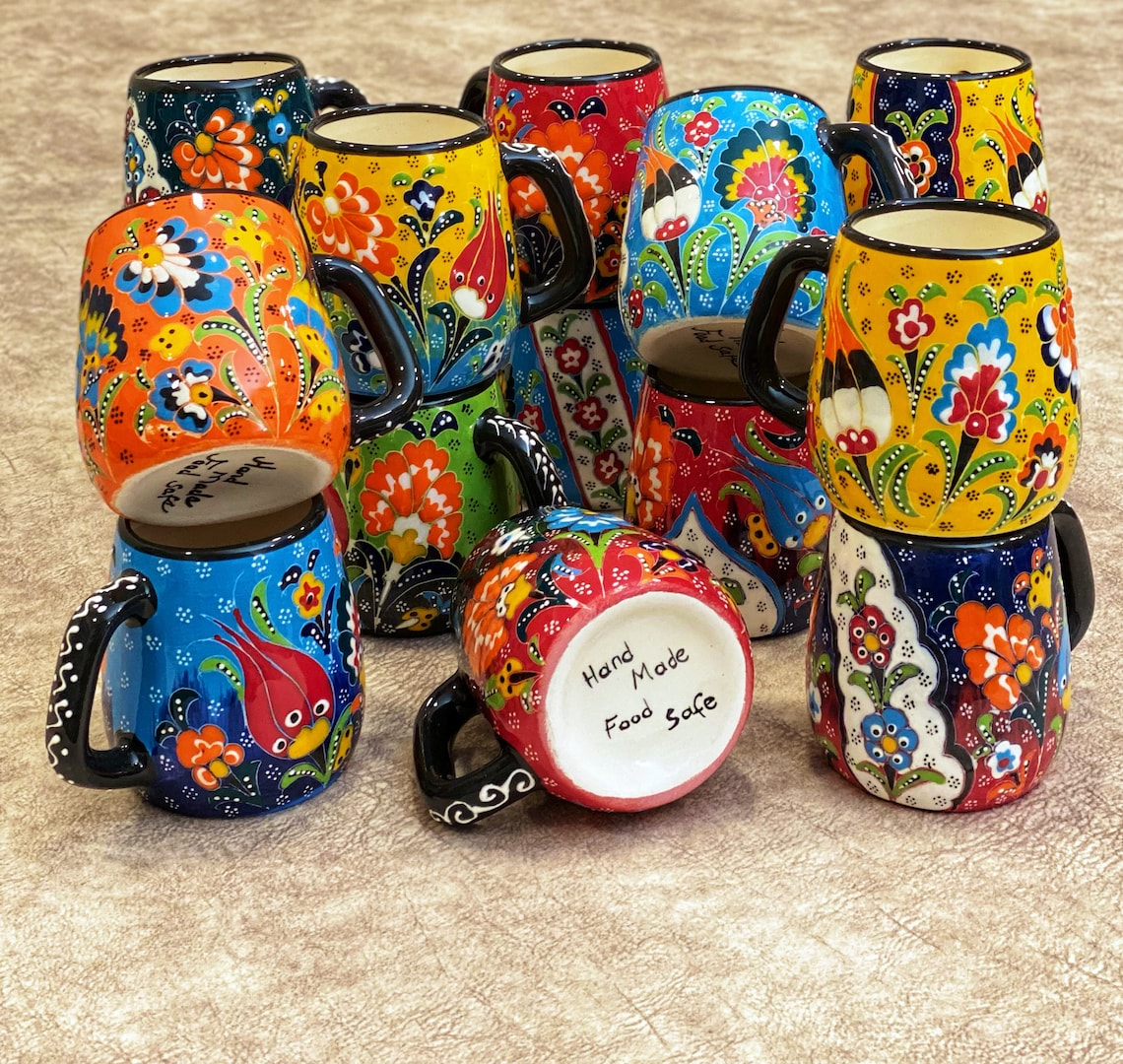 Turkish Ceramic Coffee Mug Handmade Ceramic Espresso Mug - Etsy