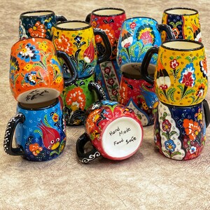 Turkish Ceramic Coffee Mug Handmade Ceramic Espresso Mug - Etsy