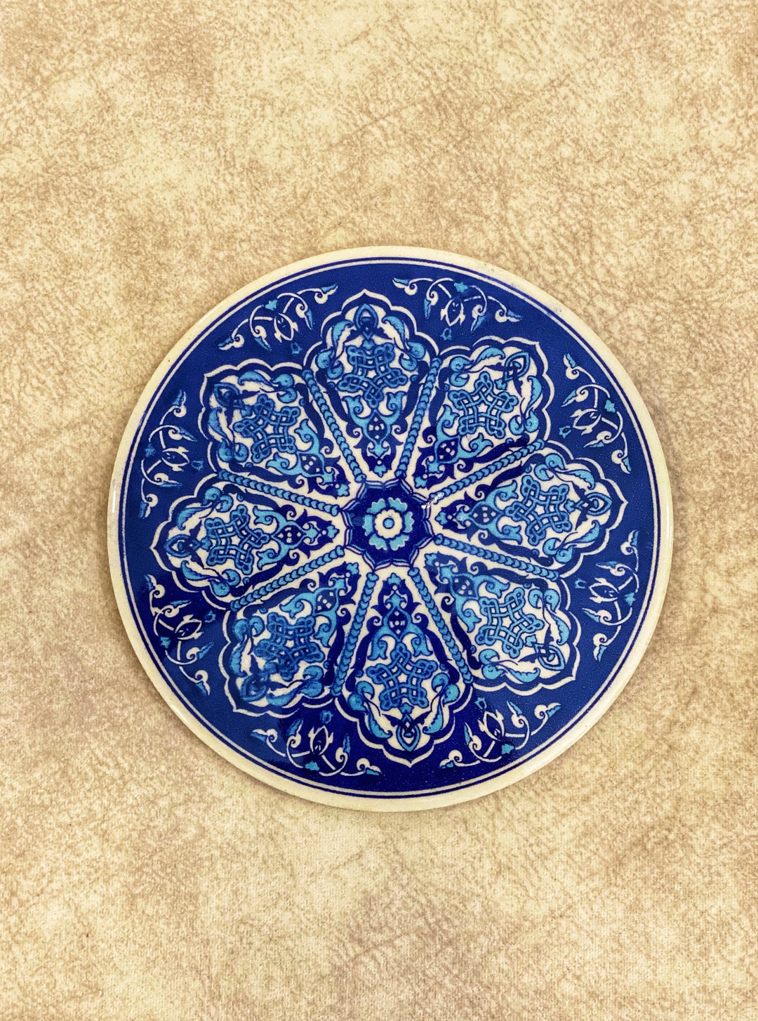 Decorative Ceramic Trivet 7 Tile Trivet Ceramic - Etsy