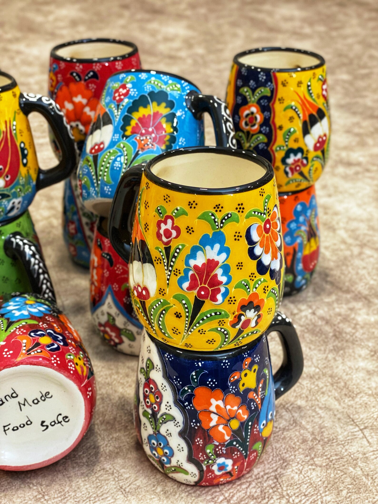 Turkish Ceramic Coffee Mug Handmade Ceramic Espresso Mug - Etsy