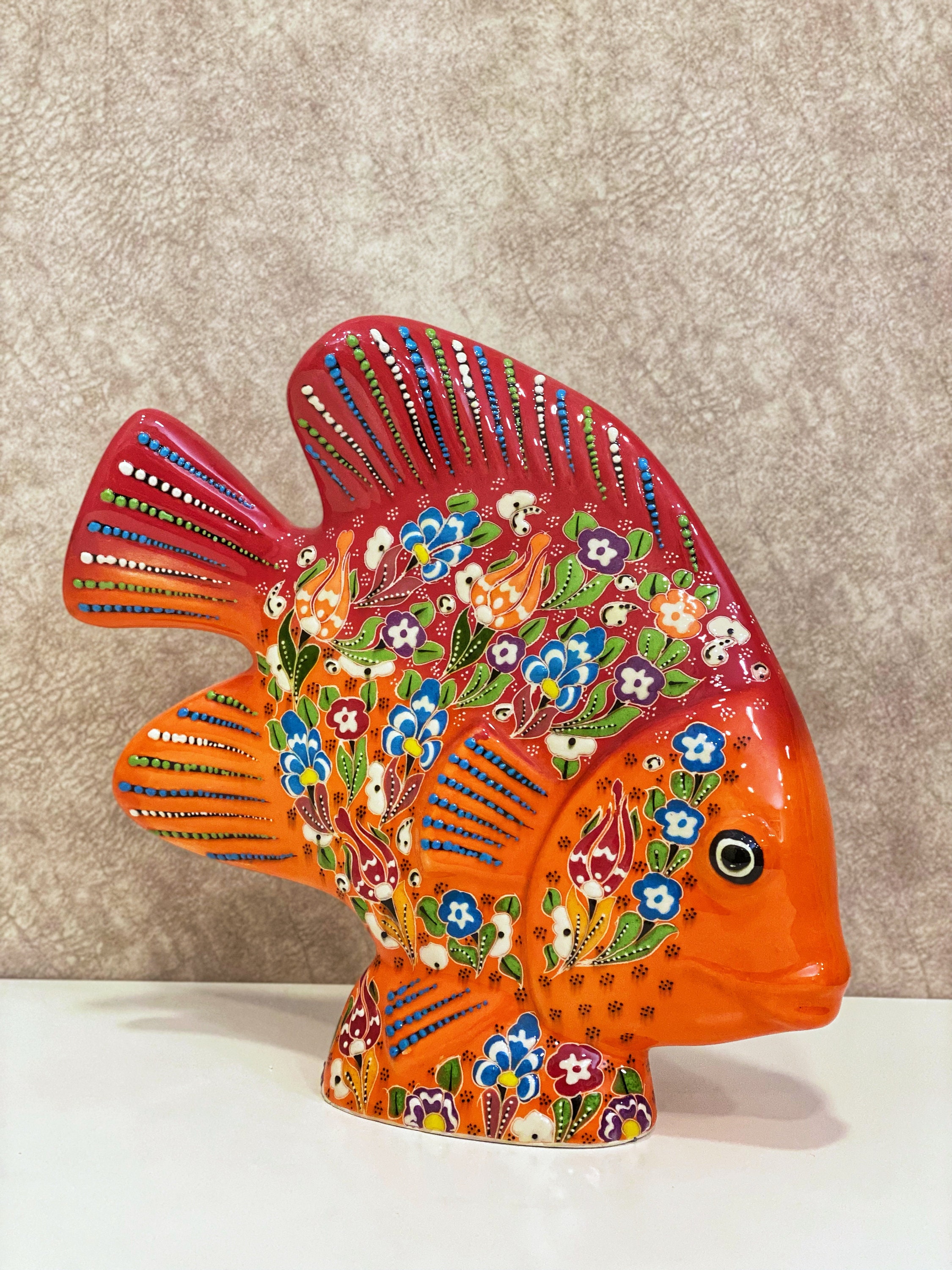 Large Pottery Fish