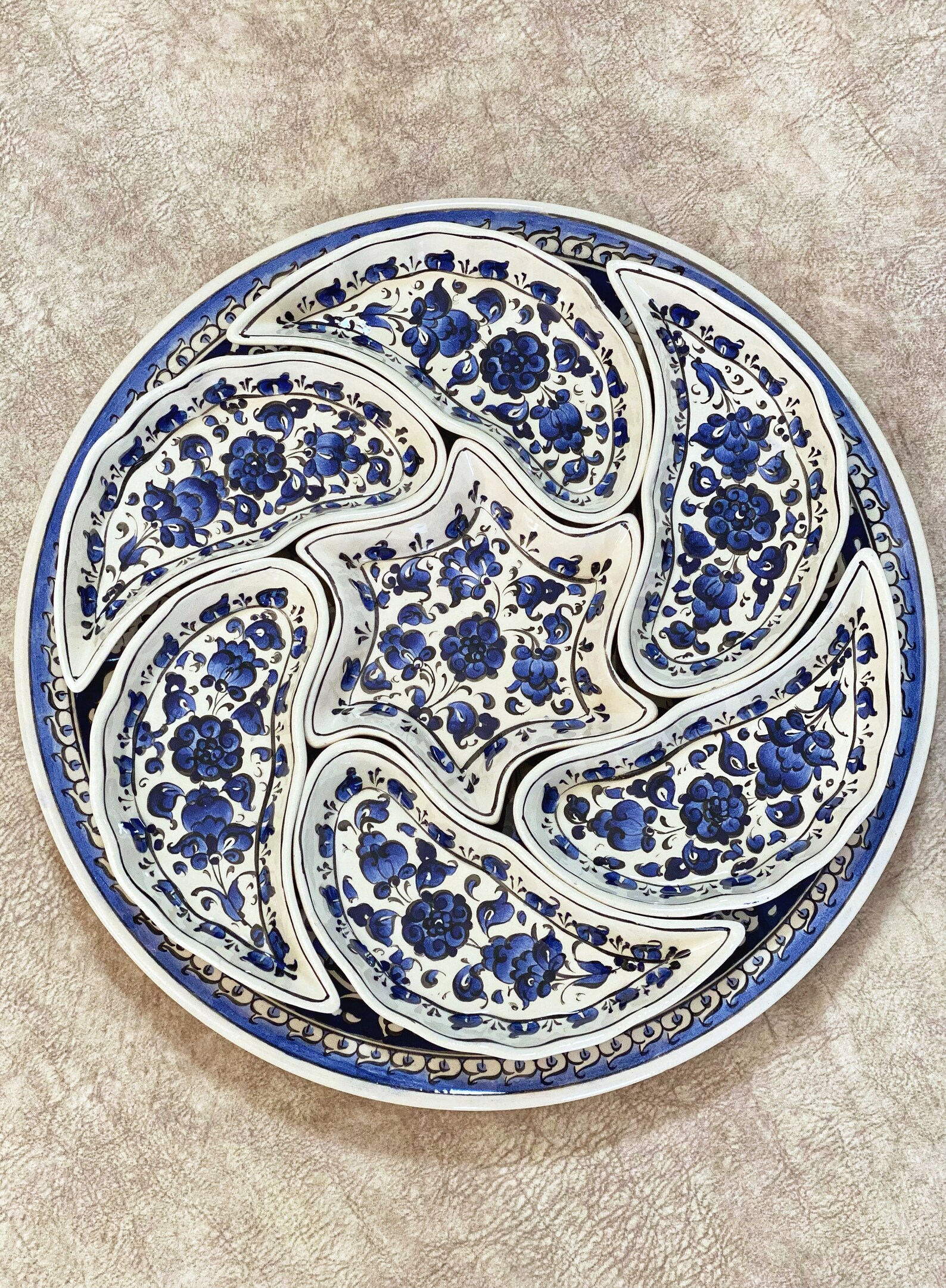 Handmade Turkish Breakfast Set Decorative Bowl Set Colorful - Etsy