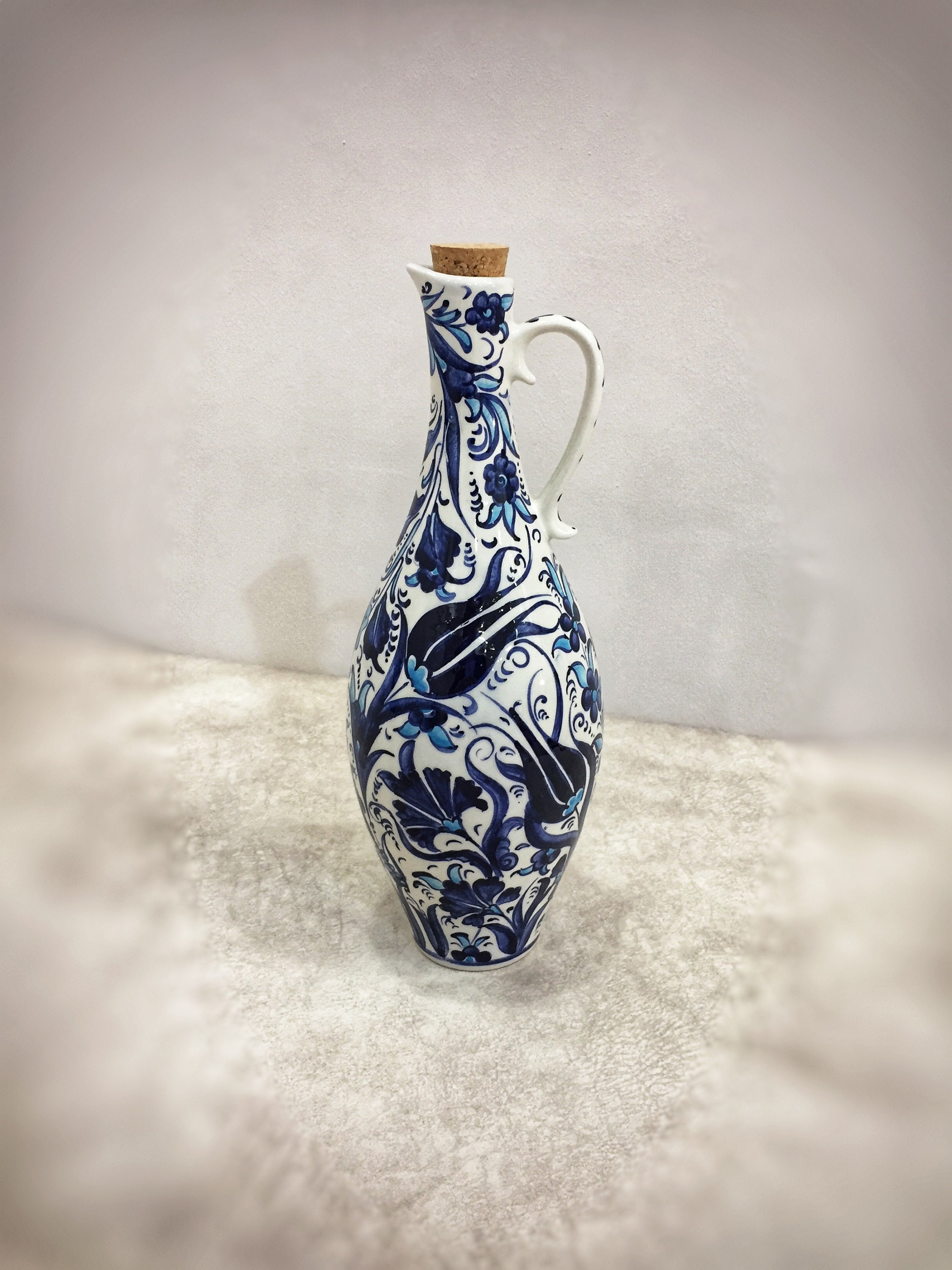 Ceramic Oil Bottle Turkish Olive Oil Bottle Ceramic Bottle | Etsy