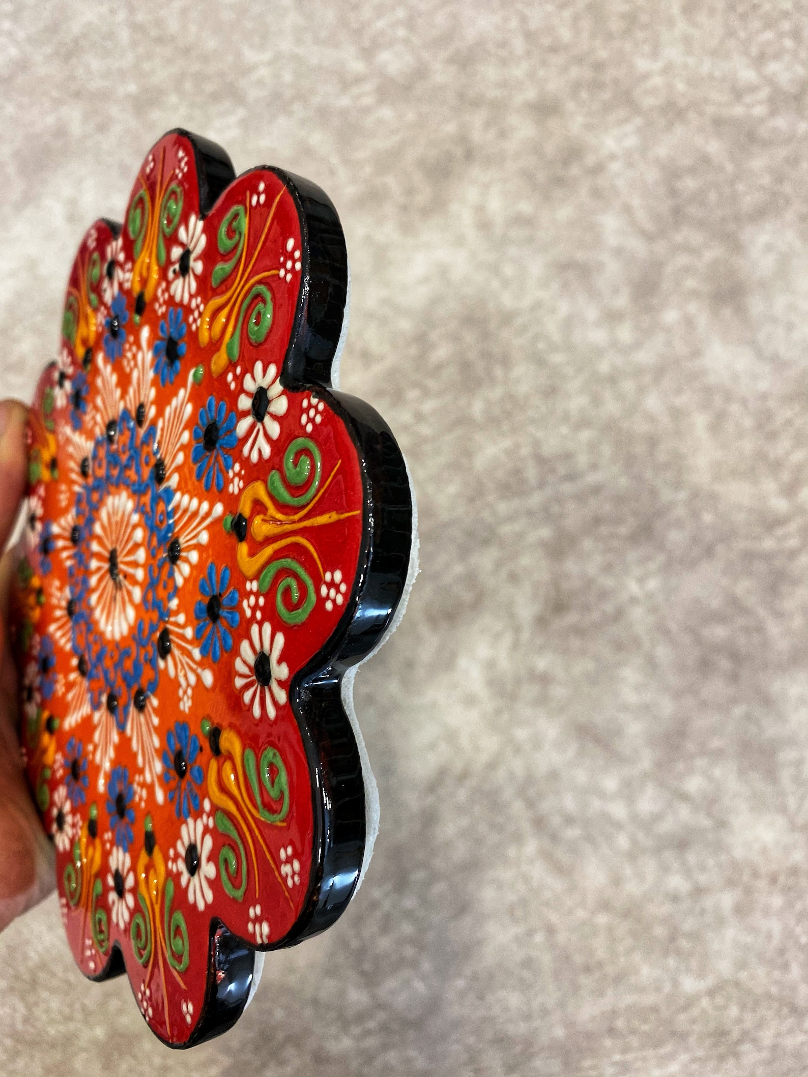 Decorative Ceramic Kitchen Trivet 7 Ceramic Trivet | Etsy