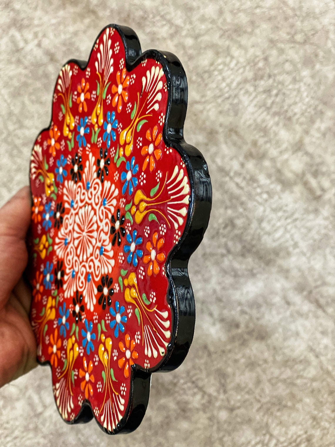 Decorative Trivet Tile Trivet 7 Ceramic Trivet - Etsy