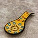 Turkish Ceramic Spoon Holder Handmade Pottery Spoon Rest - Etsy