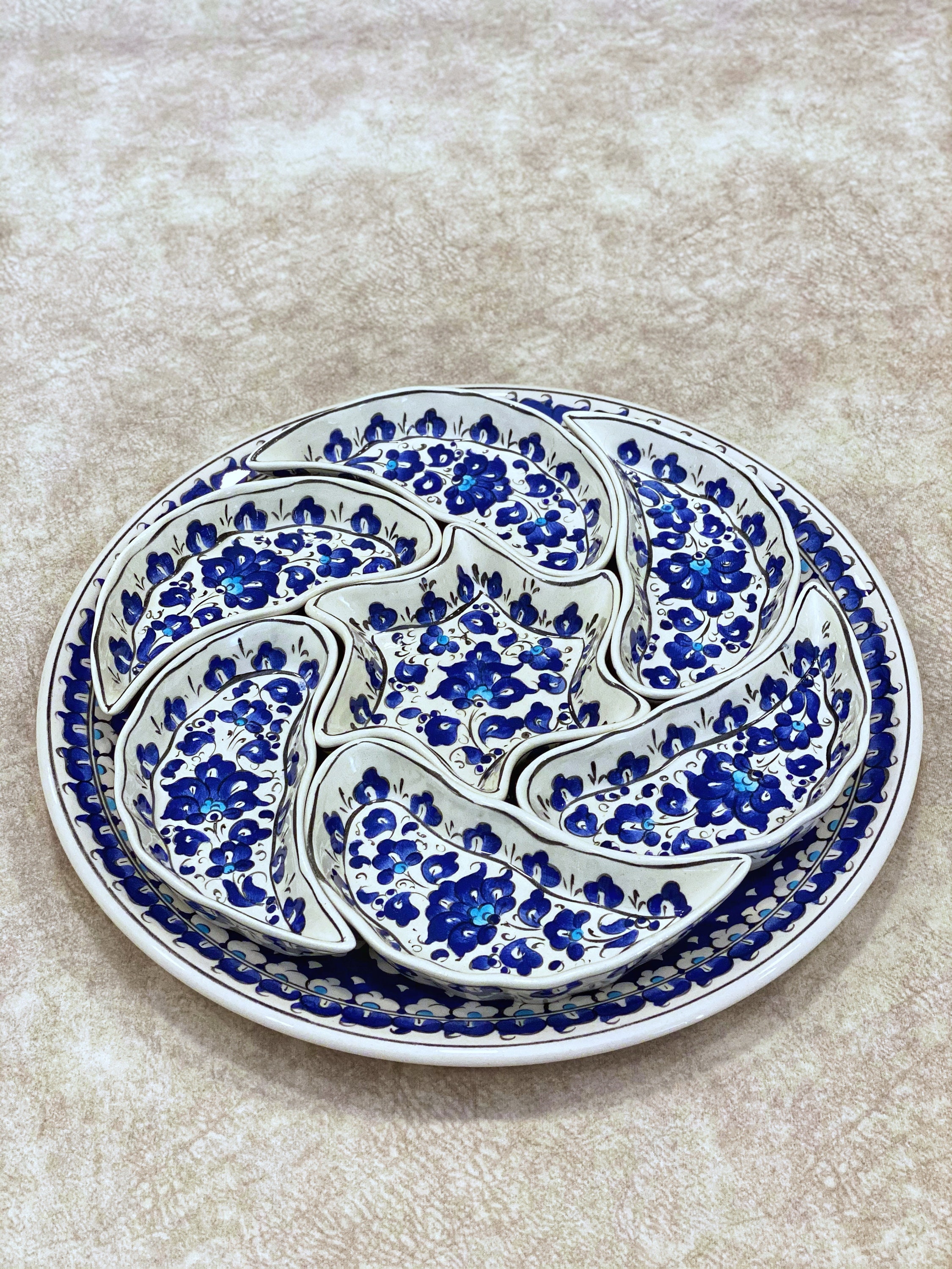 Handmade Turkish Breakfast Set Decorative Bowl Set Colorful | Etsy