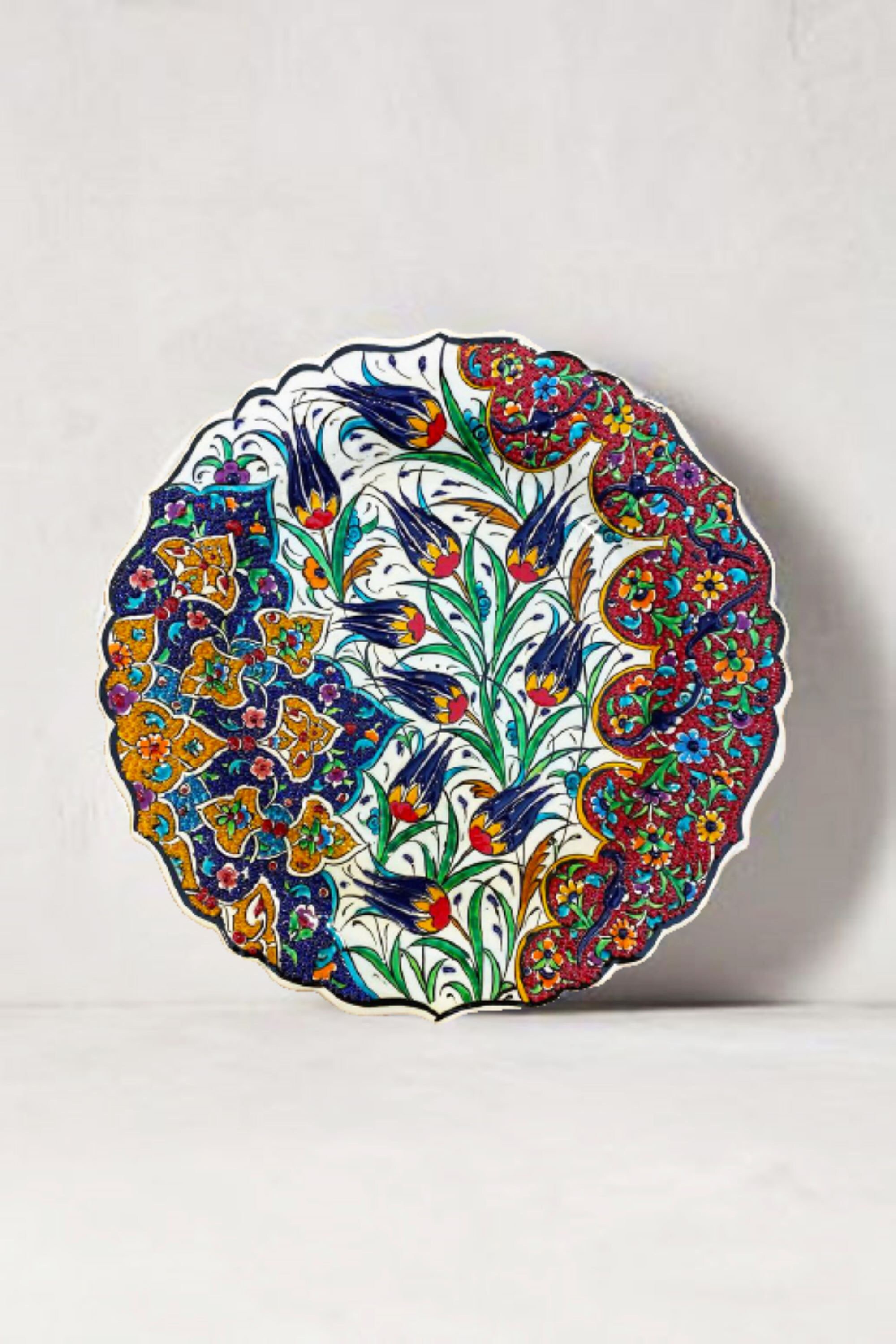 Decorative Ceramic Plate 12'' Ceramic PlatterDinner | Etsy