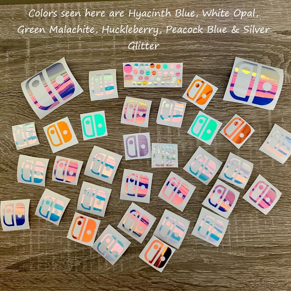 Nintendo Switch Holographic Vinyl Decal // Gaming Decal | Etsy