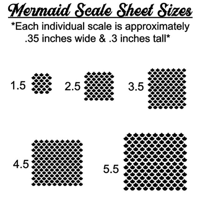 Mermaid Scales Holographic Vinyl Decal Stickers // Mermaid | Etsy