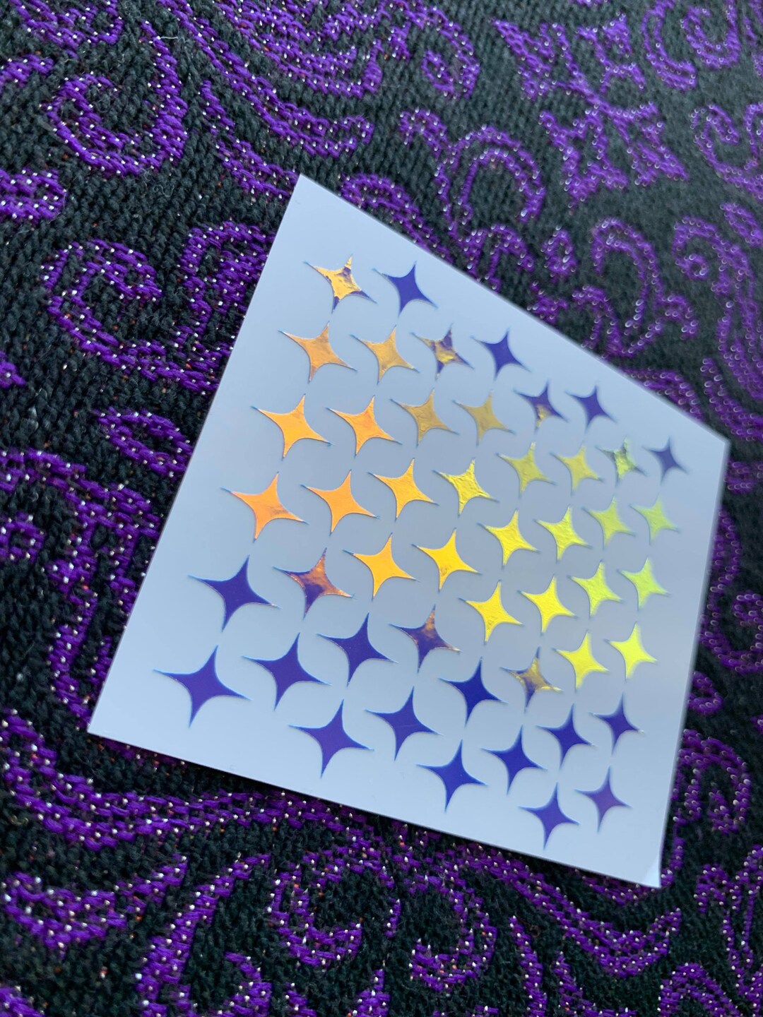 Star Stickers Holographic Vinyl // Planner Star Stickers // Journal ...