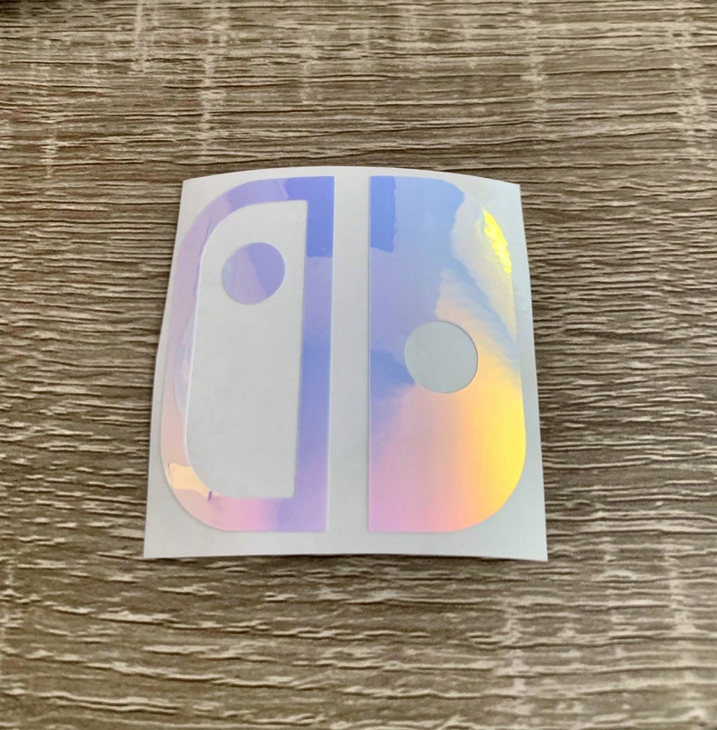 Nintendo Switch Holographic Vinyl Decal // Gaming Decal | Etsy