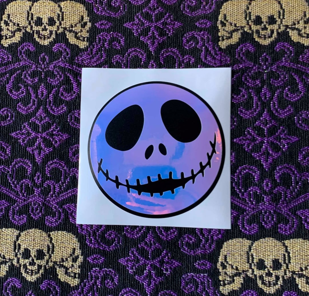 Nightmare Before Christmas Car Decal // Jack Skellington Vinyl Decal ...