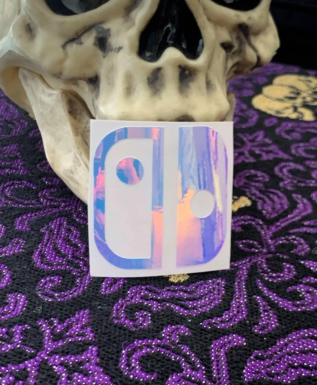 Nintendo Switch Holographic Vinyl Decal // Gaming Decal Sticker ...