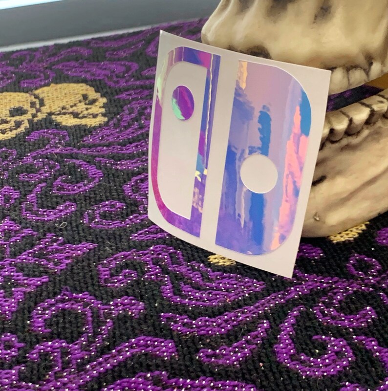 Nintendo Switch Holographic Vinyl Decal // Gaming Decal | Etsy