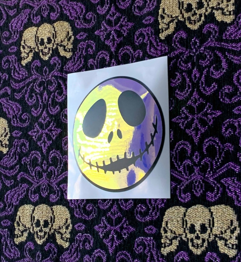 Nightmare Before Christmas Car Decal // Jack Skellington Vinyl | Etsy