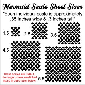 Mermaid Scales Holographic Vinyl Decal Stickers // Mermaid Decor ...