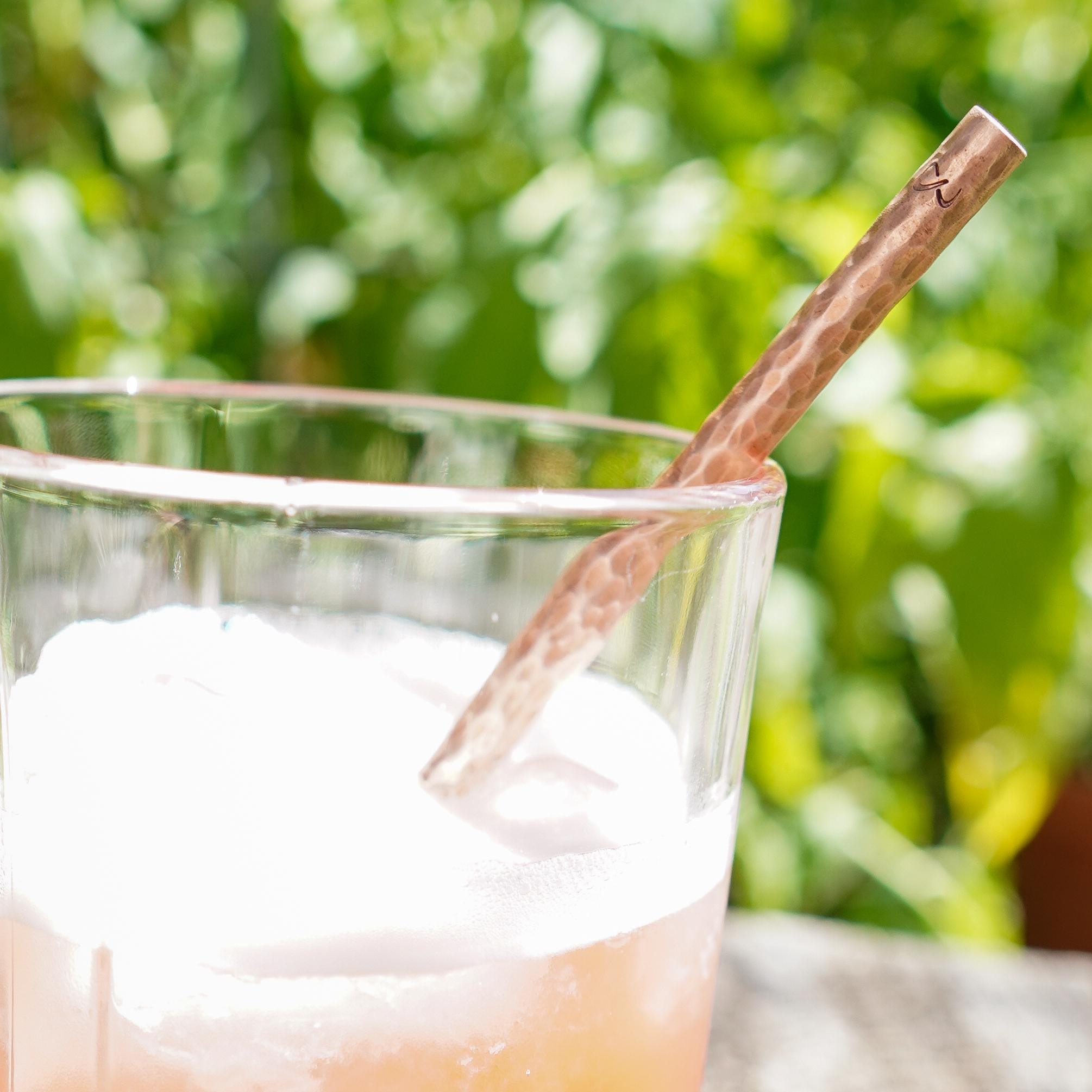 Hand-forged Copper Drinking Straws - Gorgeous Reusable Straws - Etsy