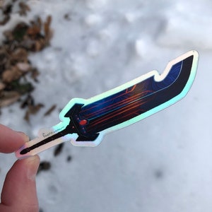 Trollhunters: Tales of Arcadia Vinyl Stickers; Eclipse Blade - Etsy