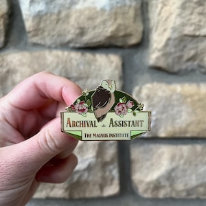 Archival Assistant — the Magnus Archives — Enamel Pin - Etsy