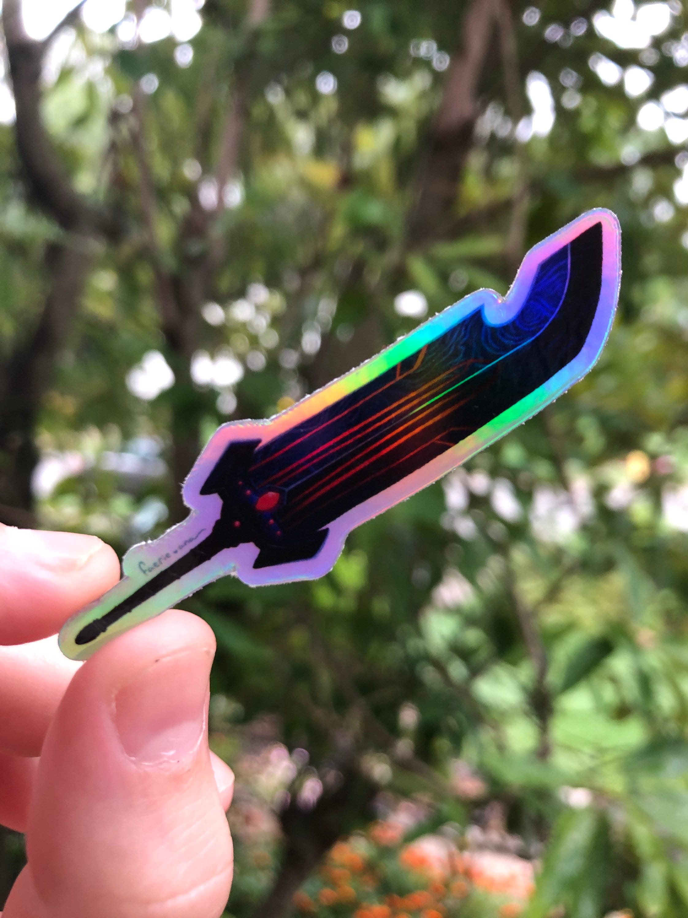 Trollhunters: Tales of Arcadia Vinyl Stickers Eclipse Blade | Etsy