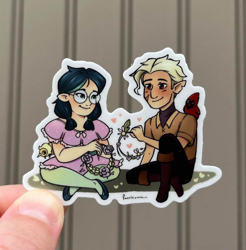 Huntlow the Owl House Vinyl Sticker - Etsy Ireland